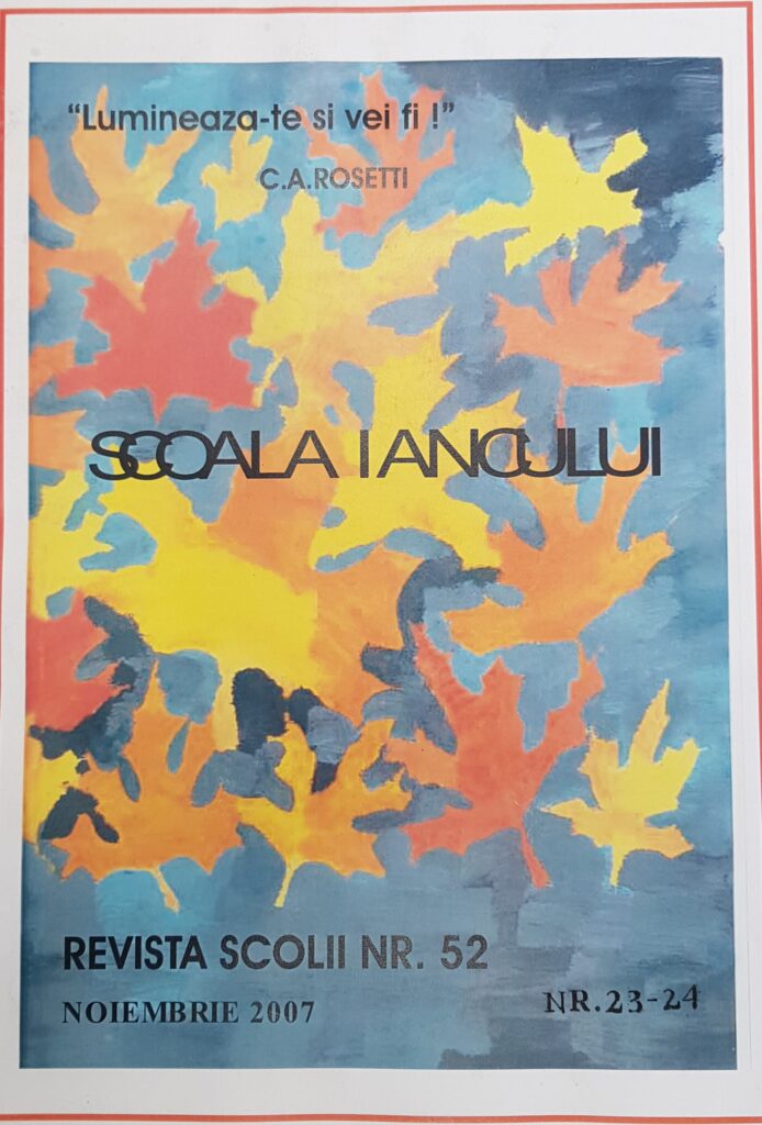 Revista școlii | Scoala Gimnaziala "Iancului"